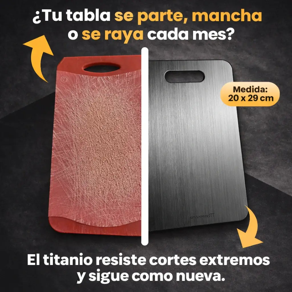 Tabla de Titanio Chef Inox Pro® – Pide Guatemala